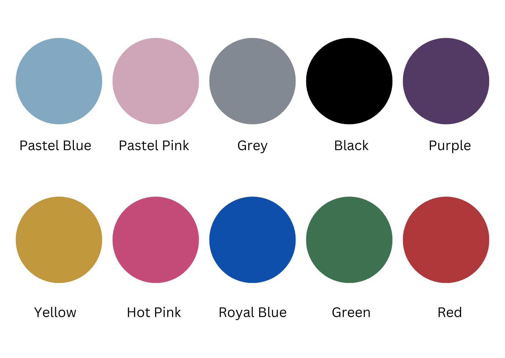 Colour Options